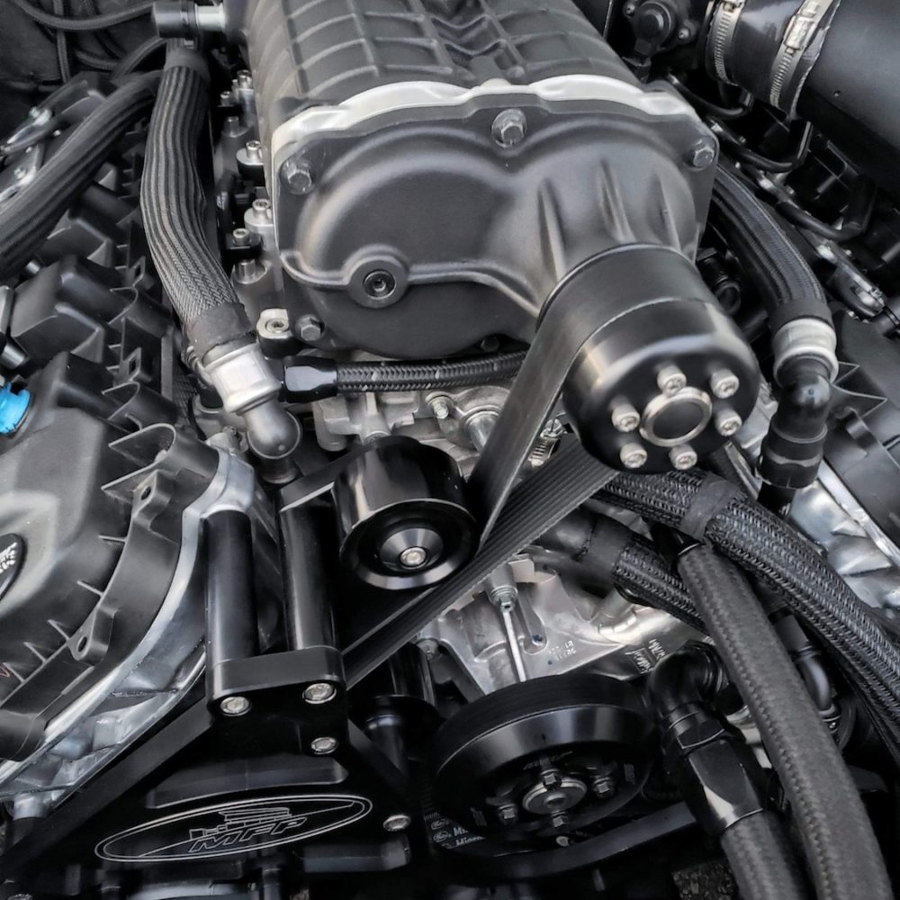 MFP Billet Coyote Crank Support TVS | Vector Motorsports