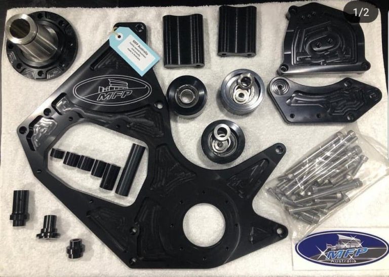 MFP Billet Coyote Crank Support TVS | Vector Motorsports