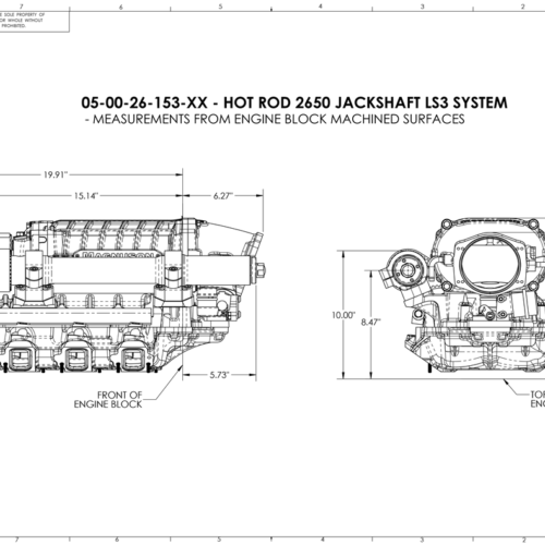 GM LS3/LSA 6.2L TVS2650 Hot Rod Kit | Vector Motorsports